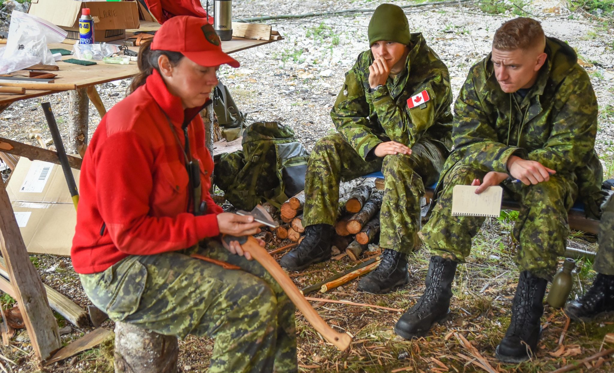 Canadian Ranger Sergeant Emily Coombs - Army Run